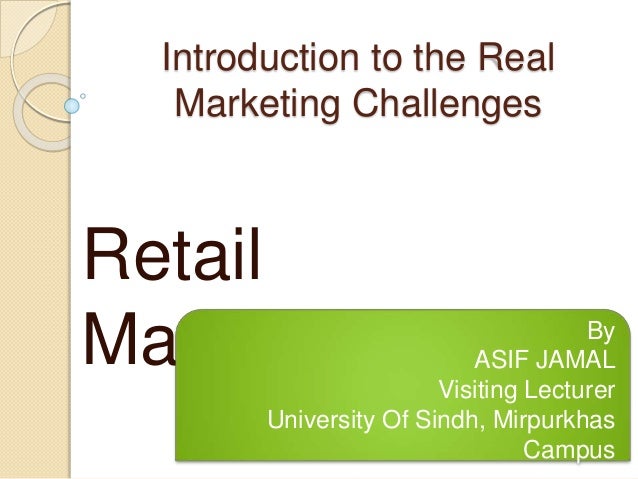 Introduction To Retail Management Introduction To Retail Management