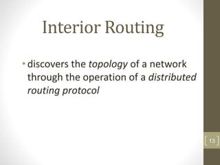 Internet Protocol Routing | PPTX