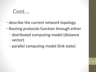 Internet Protocol Routing | PPTX
