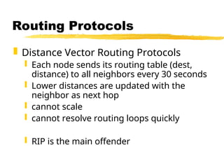 introduction of IP routing in routing protocol | PPT