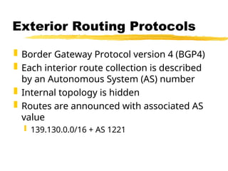 introduction of IP routing in routing protocol | PPT