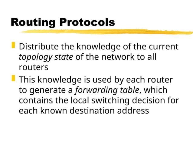 introduction of IP routing in routing protocol | PPT