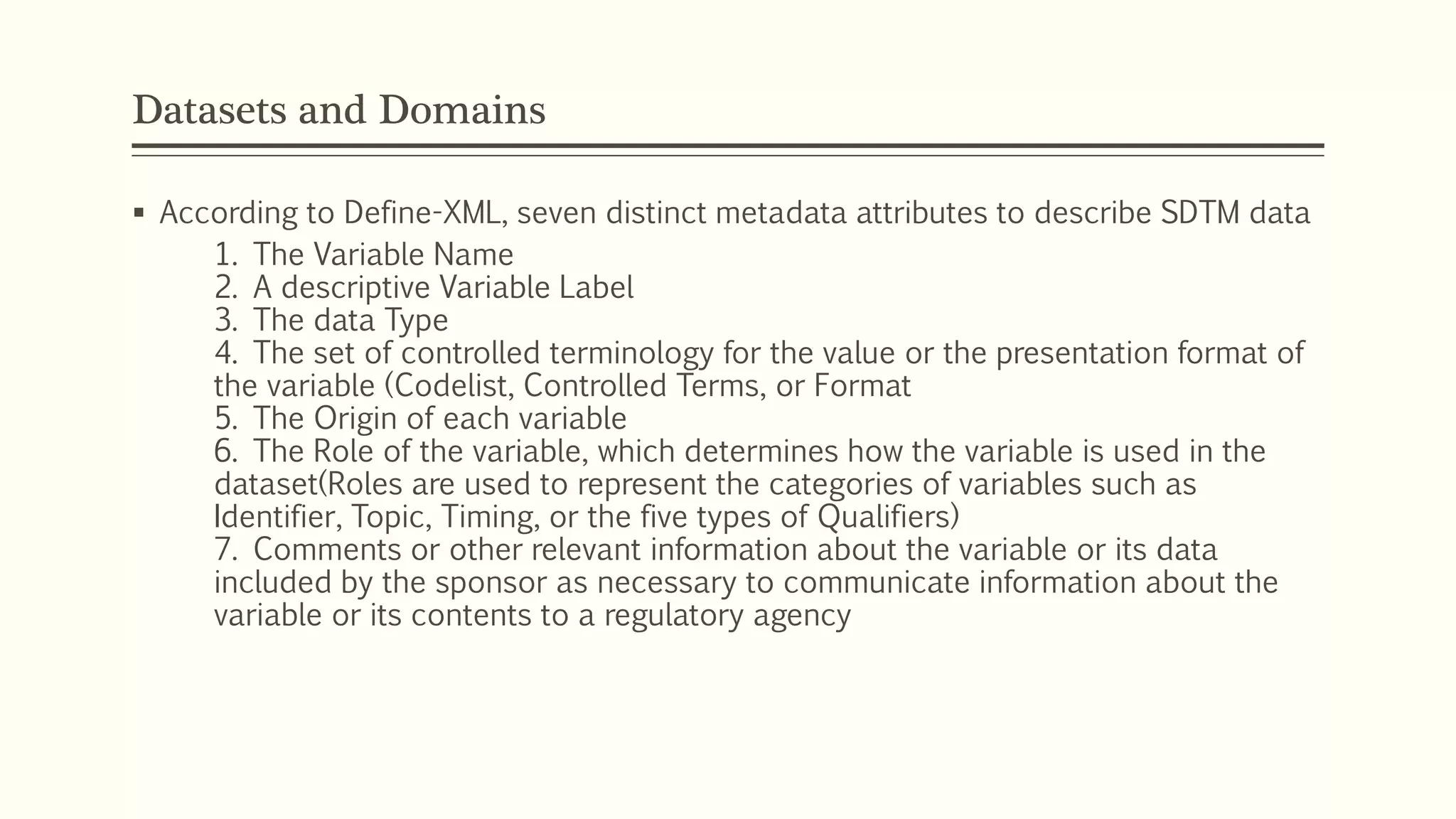 Introduction to SDTM | PPTX