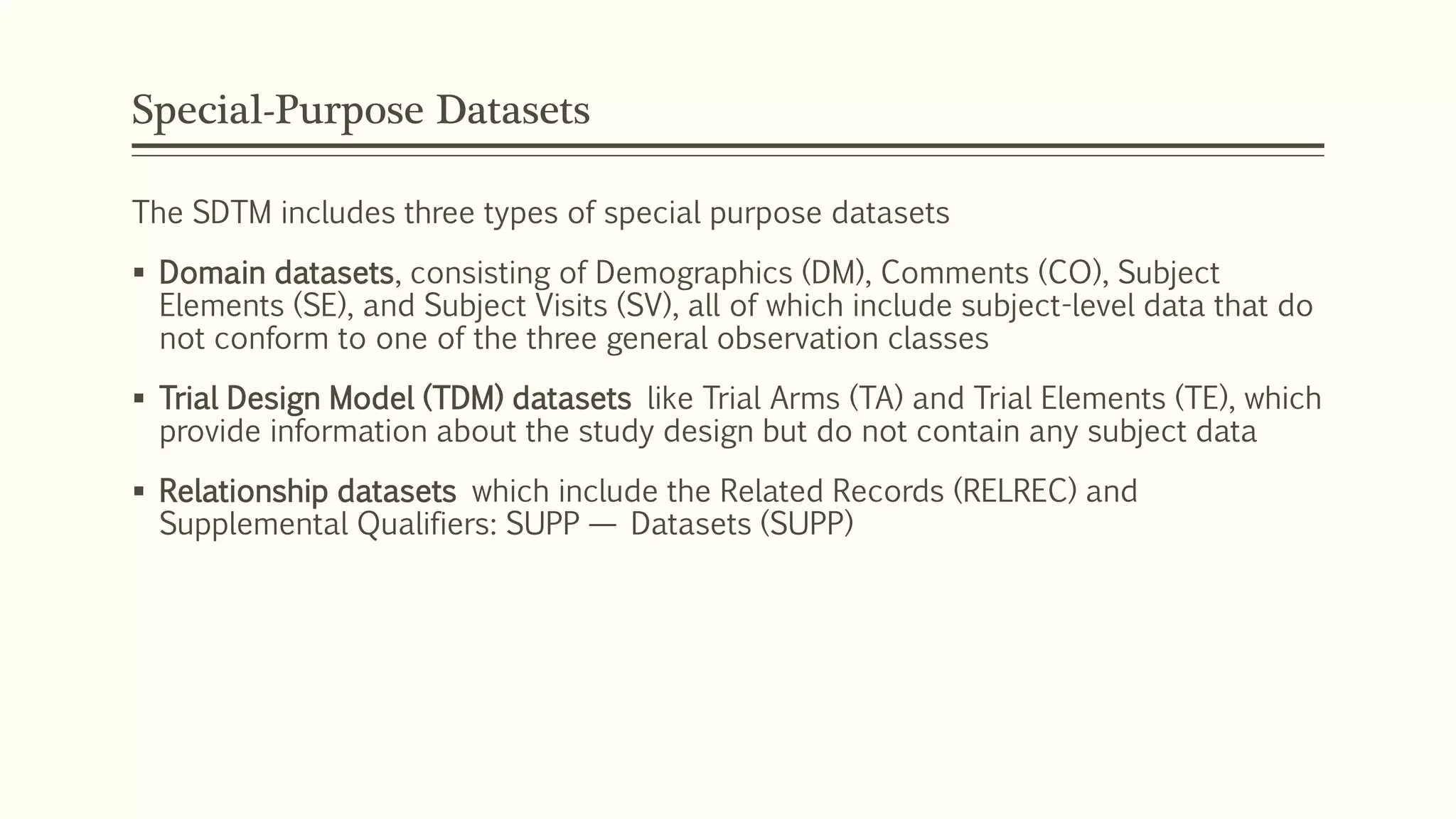 Introduction to SDTM | PPTX