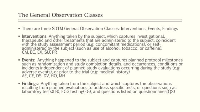 Introduction to SDTM | PPTX | Technology & Computing