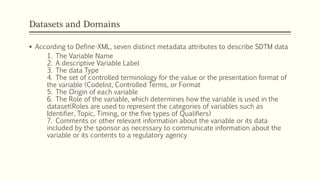 Introduction to SDTM | PPTX