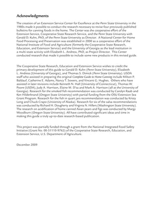 Intro section home canning | PDF