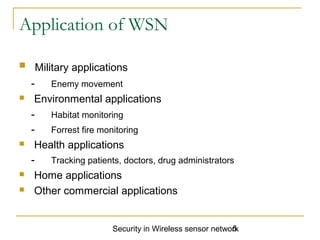 Security in WSN | PPT