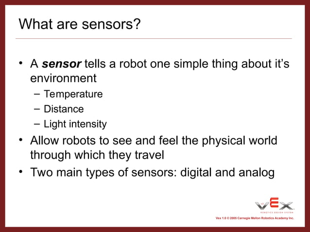 sensors for business an technology device | PPT