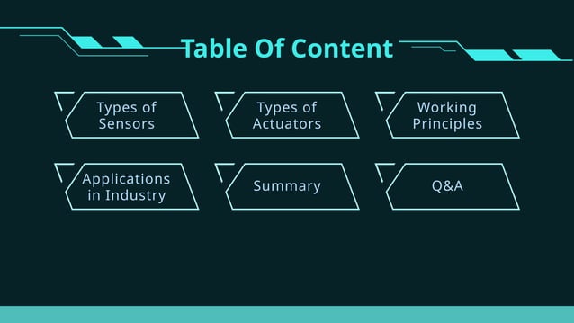 Introduction to SENSORS AND ACTUATORS for beginners | PPTX