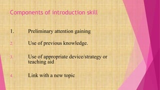 Introduction skill | PPTX