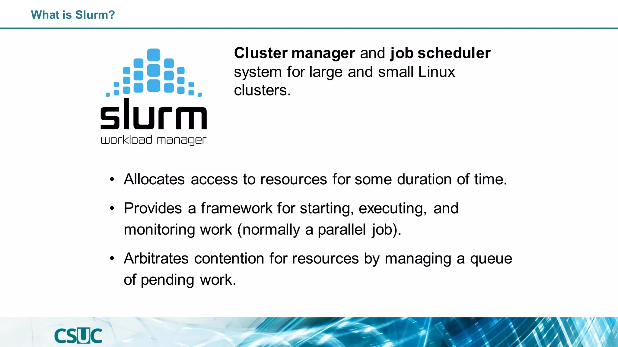 Introduction to Slurm | PDF