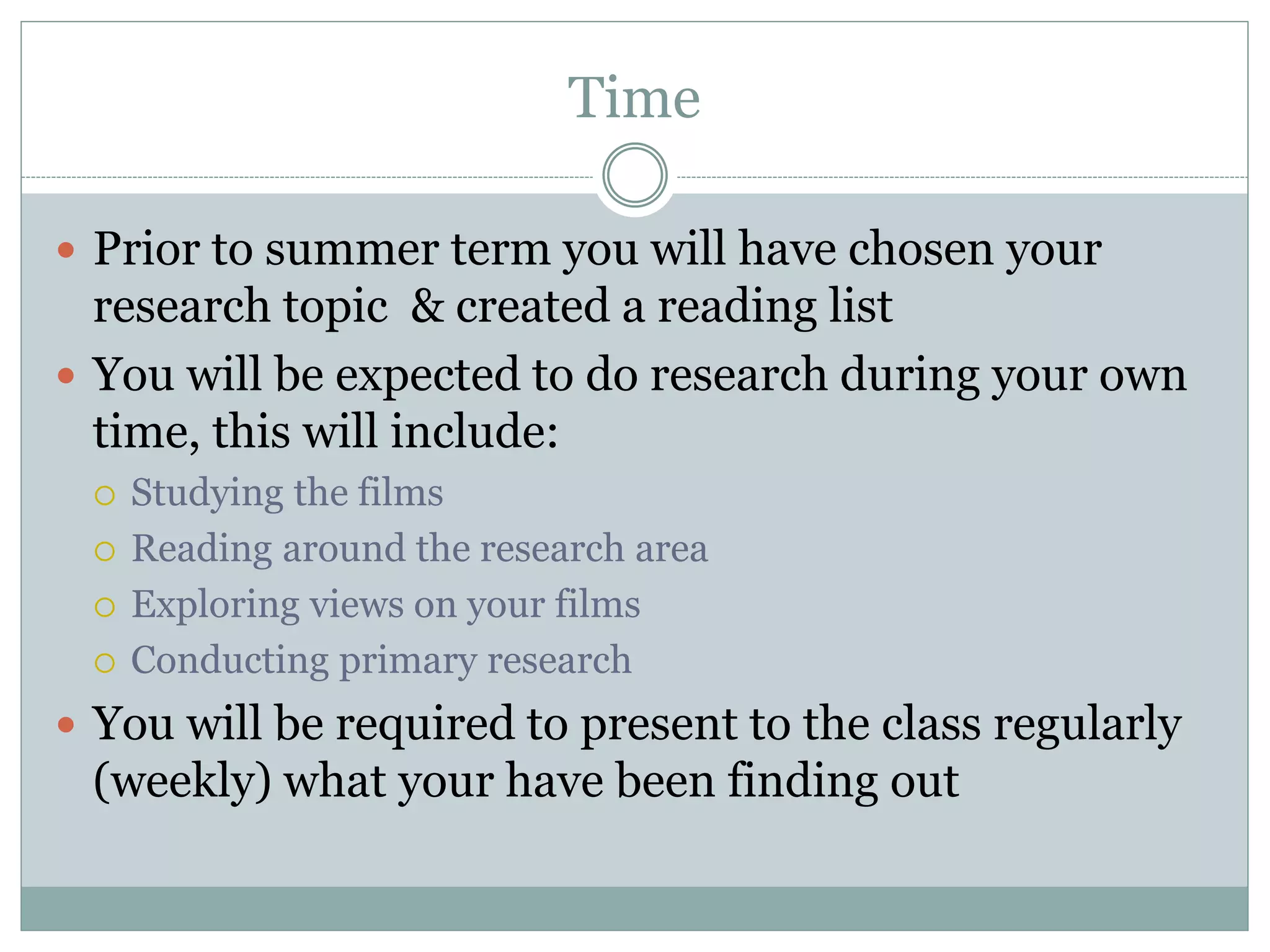 Intro small scale research | PPT