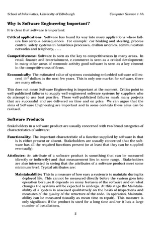 Intro softwareeng | PDF | Operating Systems | Computer Software and Applications