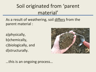 Intro Soils Lecture 1a | PPT