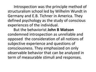 Introspection method presentation | PPTX