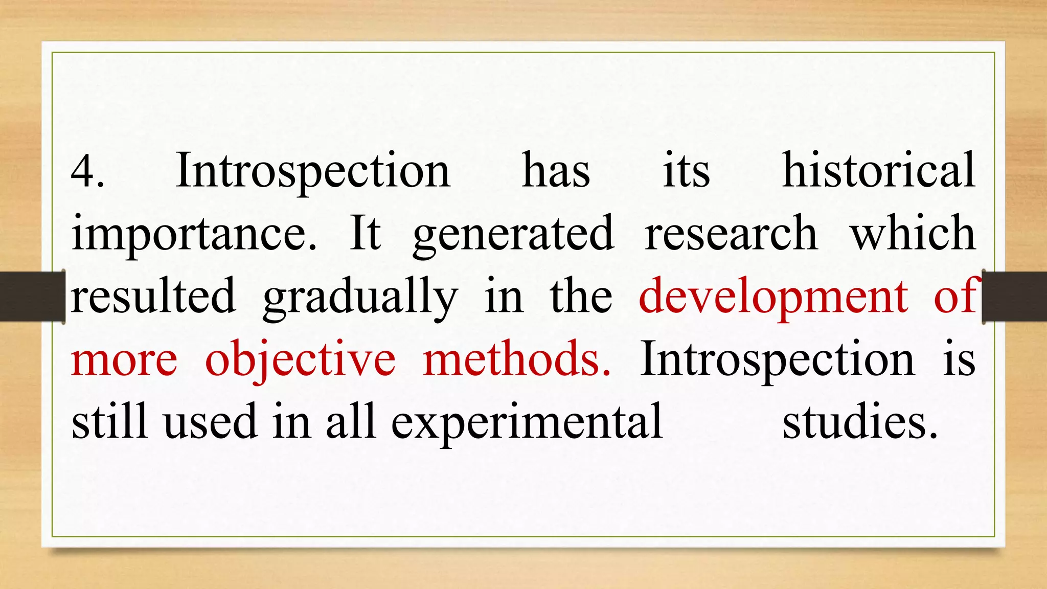 Introspection | PPTX