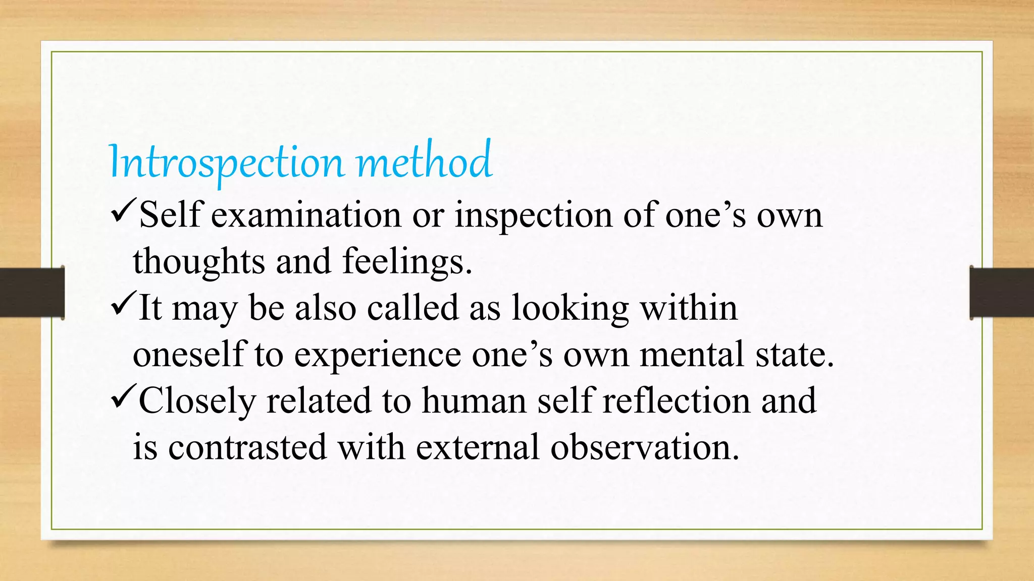 Introspection | PPTX