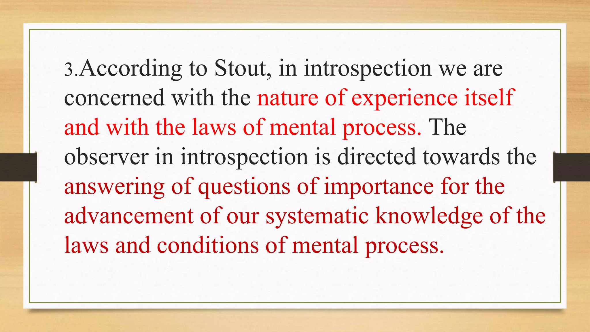 Introspection | PPTX