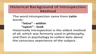 Introspection | PPTX
