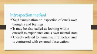 Introspection | PPTX