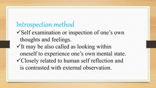 Introspection | PPTX