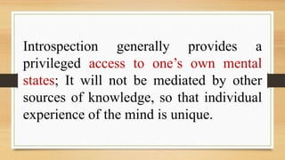 Introspection | PPTX