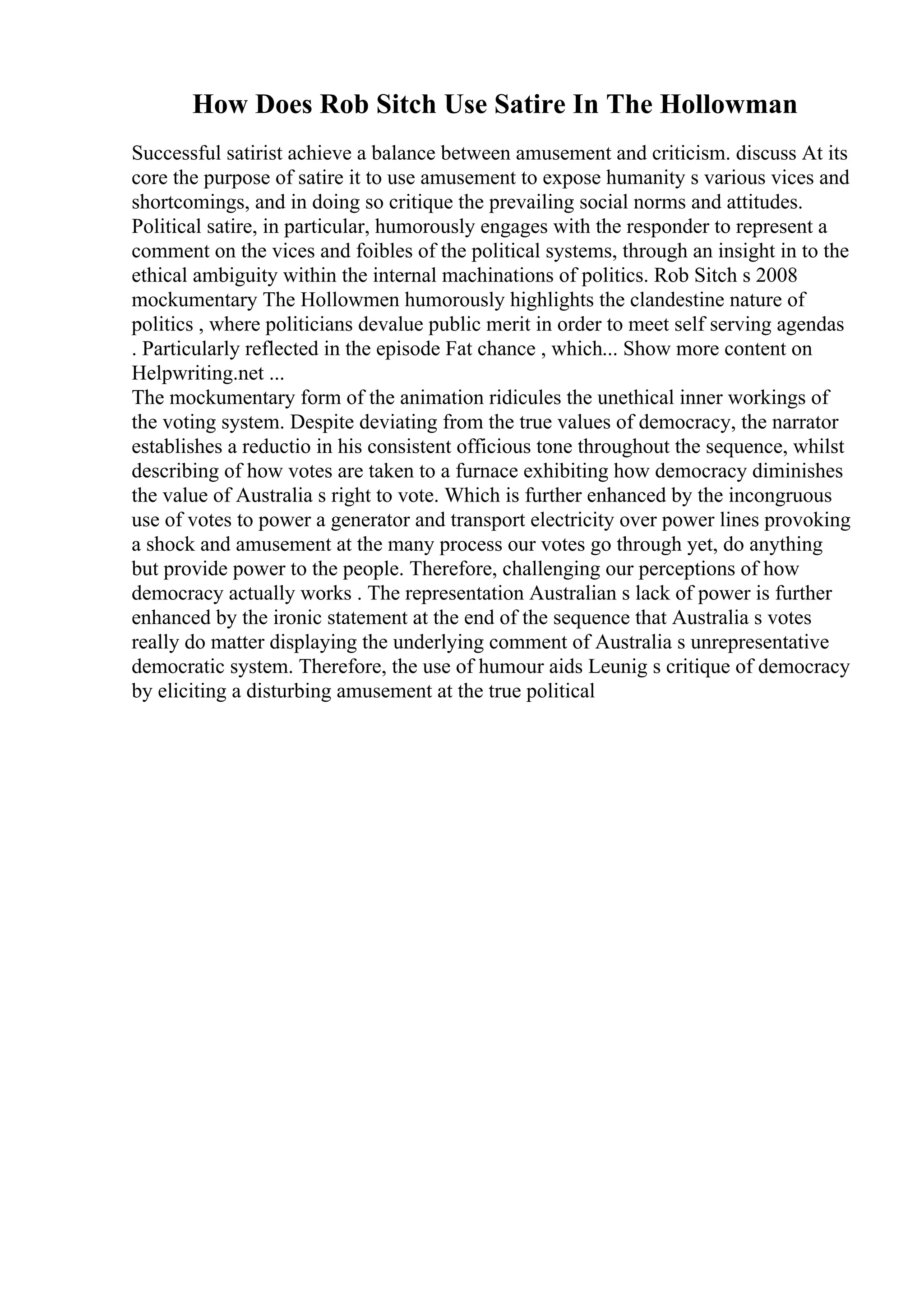 Introspective Essay | PDF