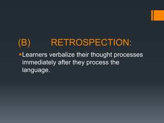 Introspection - Introspective Method in Research Methodology | PPT