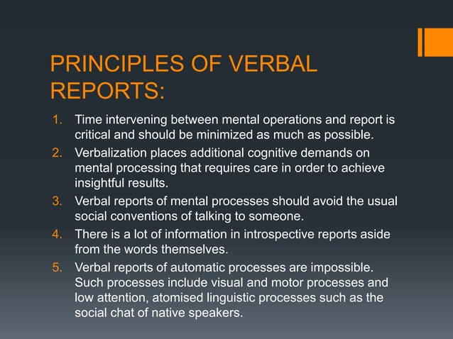 Introspection - Introspective Method in Research Methodology | PPT