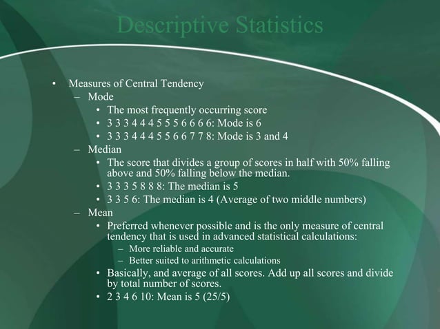 Intro statistics | PPT