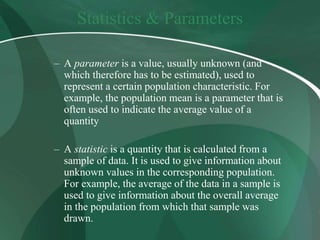 Intro statistics | PPT