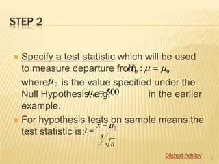Intro stats dilshod achilov | PPT