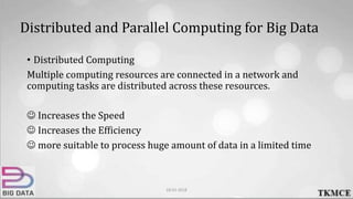 Introducing Technologies for Handling Big Data by Jaseela | PPTX