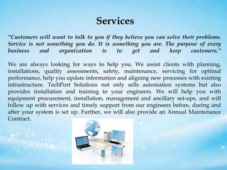 About Techport Solutions | PPTX