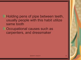 Intro three occlusion | PPT