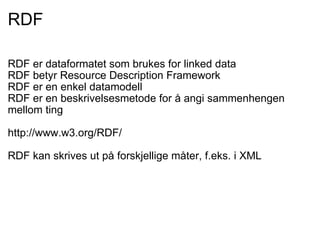 Intro Til Linked Data | PPT