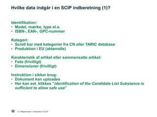 Introduktion til SCIP-databasen | PPT