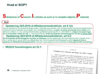 Introduktion til SCIP-databasen | PPT