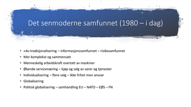 Intro til sosialkunnskap | PPTX