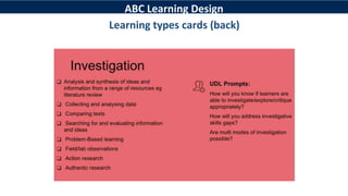 Intro to ABC presentation for EMBEDby Clare Gormley and Suzanne Stone | PPT