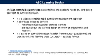 Intro to ABC presentation for EMBEDby Clare Gormley and Suzanne Stone | PPT
