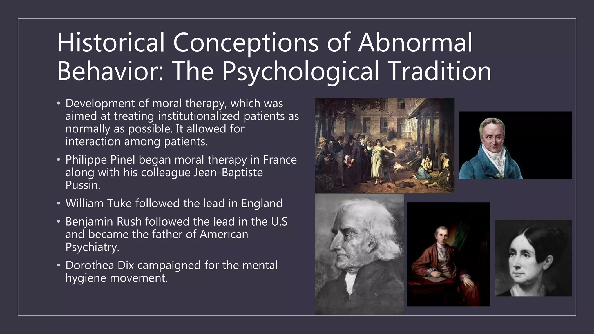 Abnormal Behavior in the Historical Context | PPTX