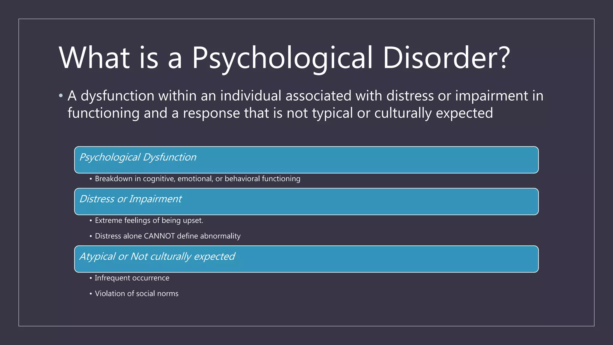 Abnormal Behavior in the Historical Context | PPTX