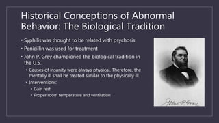 Treatment Of Abnormal Behavior