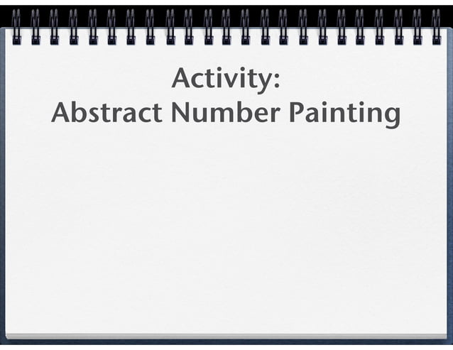 Intro to Abstract Painting-Number Painting Activity | PDF | Painting ...