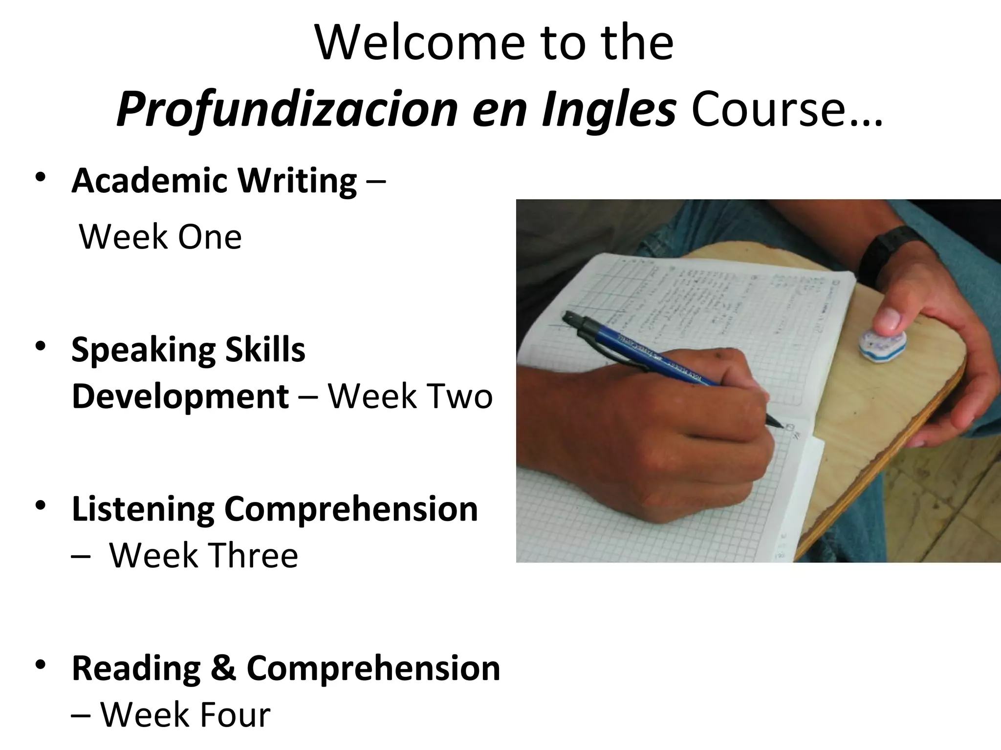 Introduction to academic writing | PPT