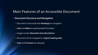 Introduction to Digital Accessibility | PPTX