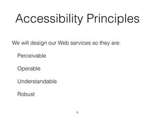 Intro to accessibility workshop slides | PDF