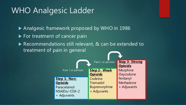 Intro to Acute Pain- Analgesia Choices